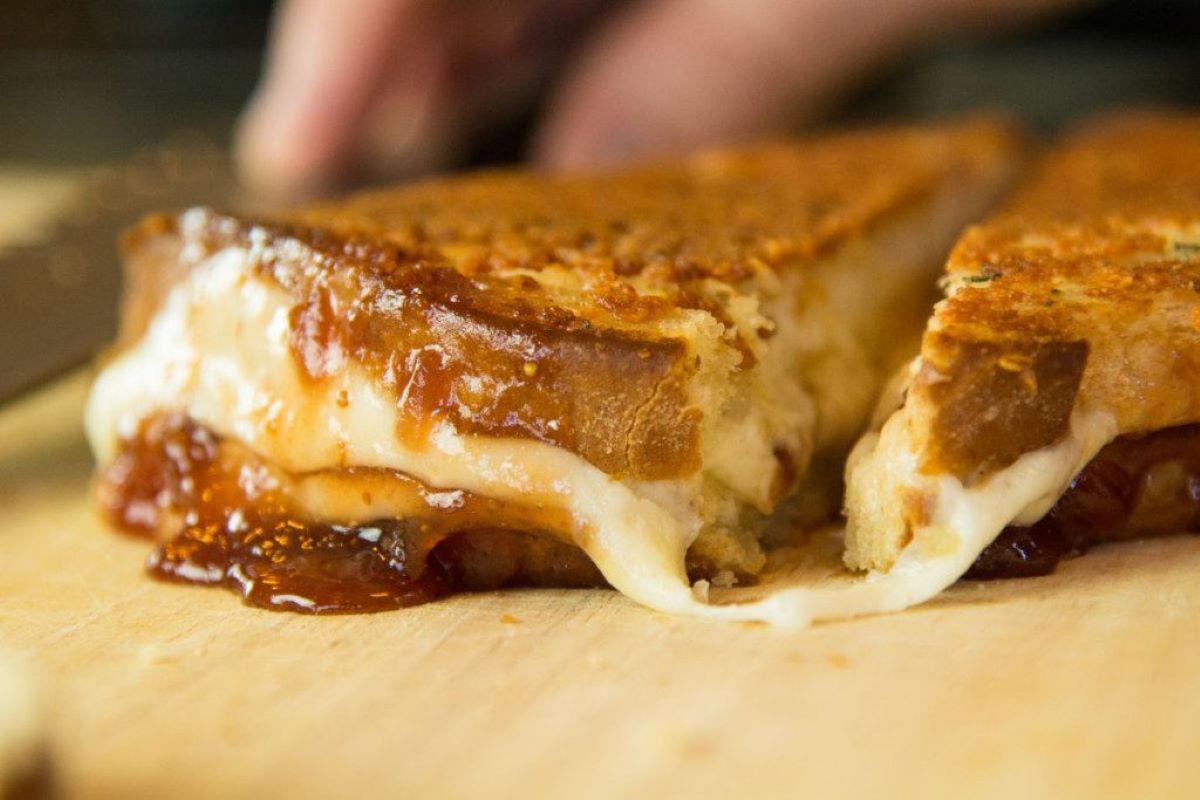 Three Cheese Grilled Cherry Sandwich - Up North Blog