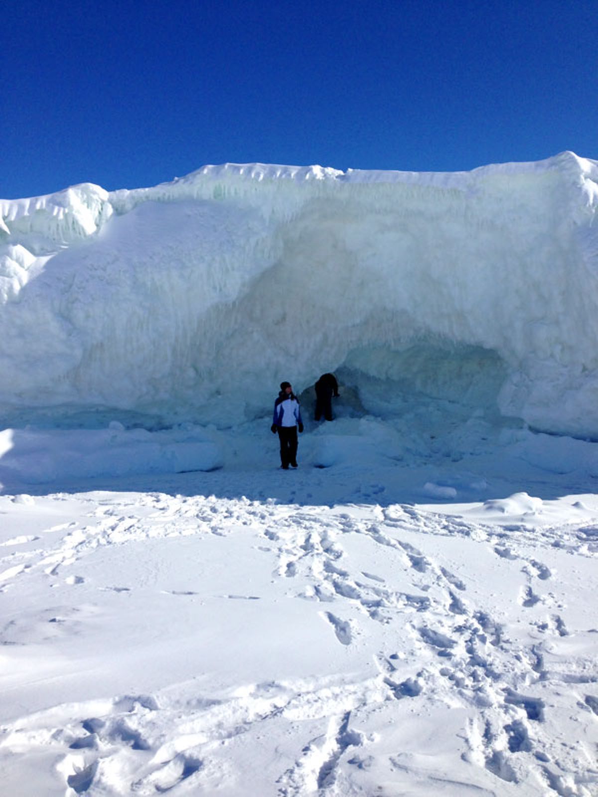 Ice Caves of Lake Michigan - Up North Blog